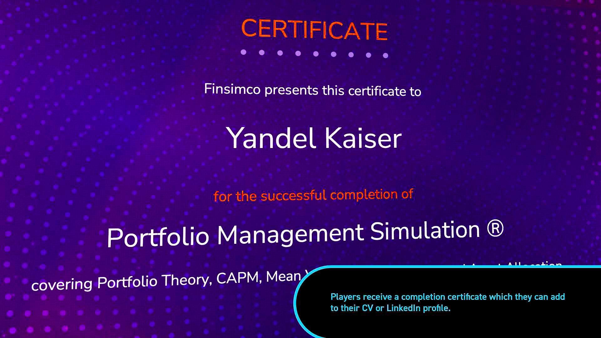 Investment Portfolio Simulator - Portfolio Management Simulation